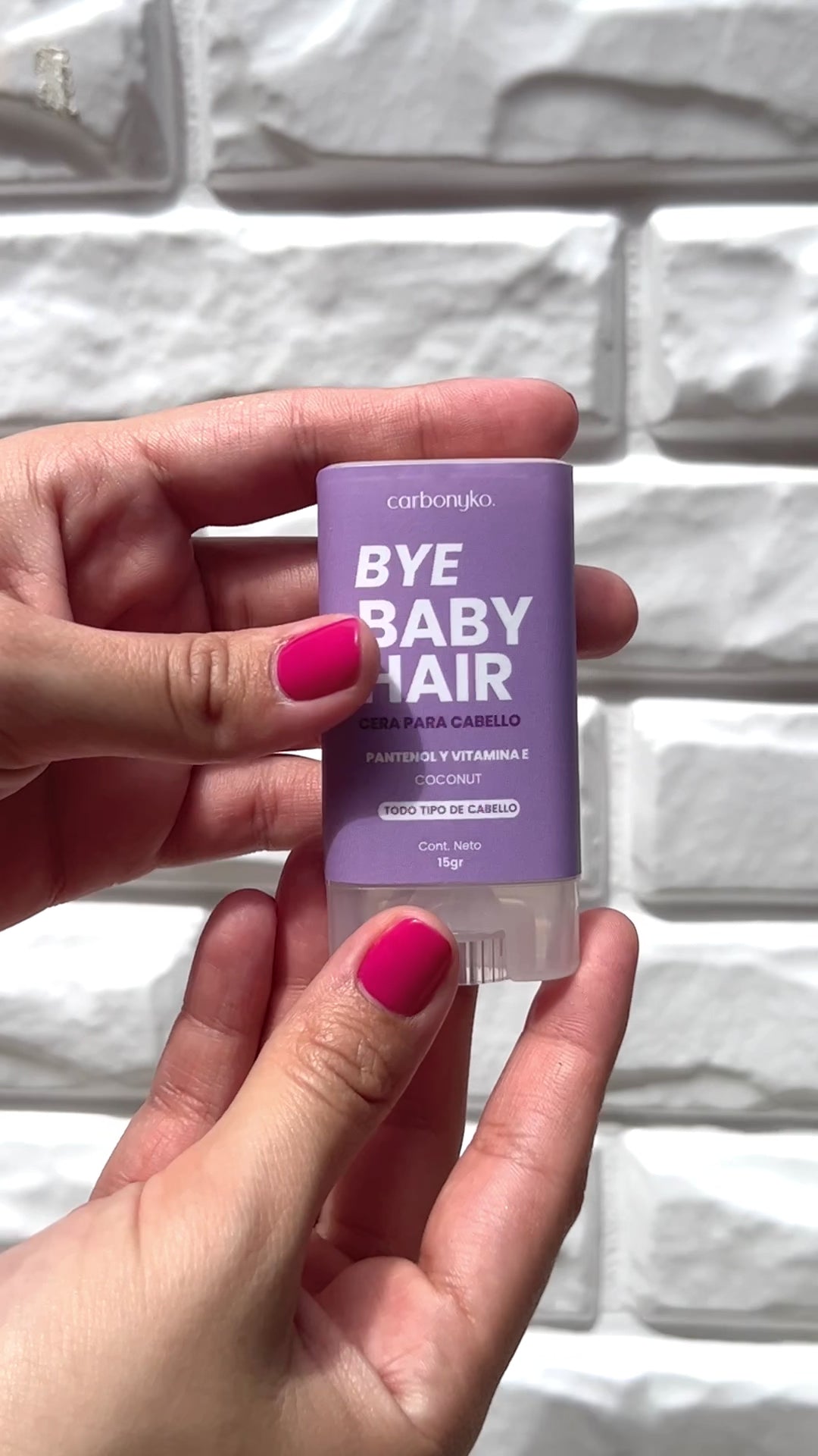 Bye baby hair – carbonyko
